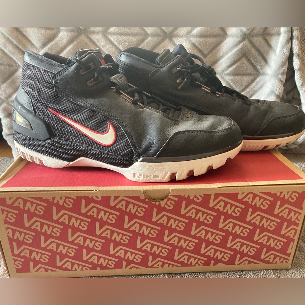 Nike Zoom Generation Lebron 1 Basketball Shoes Black … - Gem